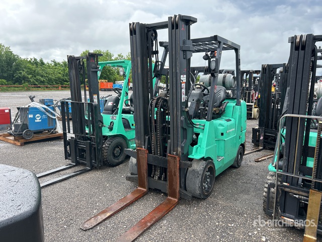 2018 Mitsubishi FGC35K Cushion Tire Forklift | Ritchie Bros. Auctioneers