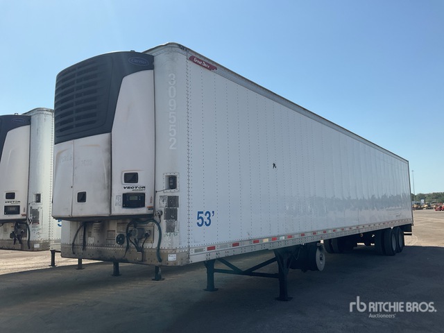 2017 Great Dane ECM-1113-12053 53 ft x 102 in T/A Refrigerated Trailer ...