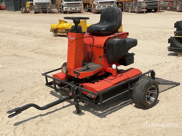 Smithco Ride On Landscape Roller w/ Tow Behind Trolley | Ritchie Bros ...