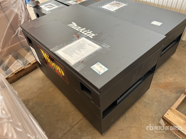 48 in Frontier Job Box with 25 Piece Makita Power Tool Set (Unused ...