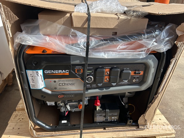 Quantity of (2) Generac 9.2 kW Portable Generator Set | Ritchie Bros ...