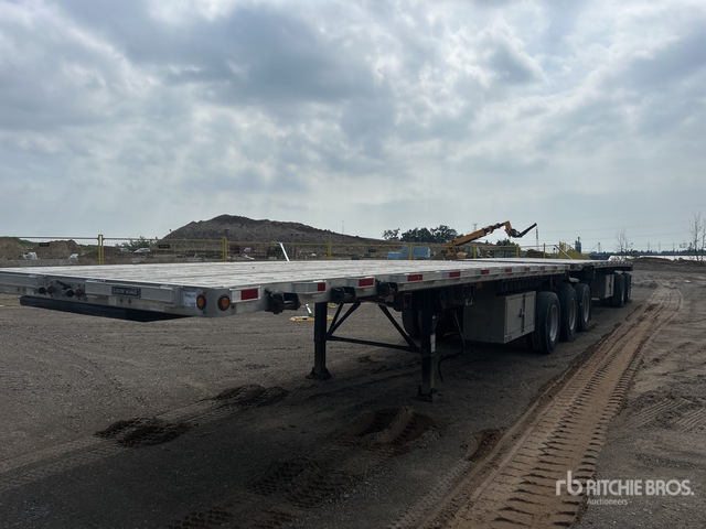 2024 Lode King 28 ft Tri/A B-Train Lead Flatbed Trailer | Ritchie Bros ...