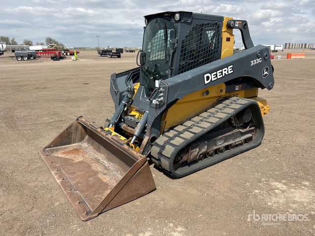 2018 John Deere 333G Two-Speed Compact Track Loader | Ritchie Bros ...