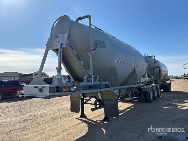 2008 Tremcar 1100 cft Super B-Train Lead Pneumatic Bulk Trailer ...