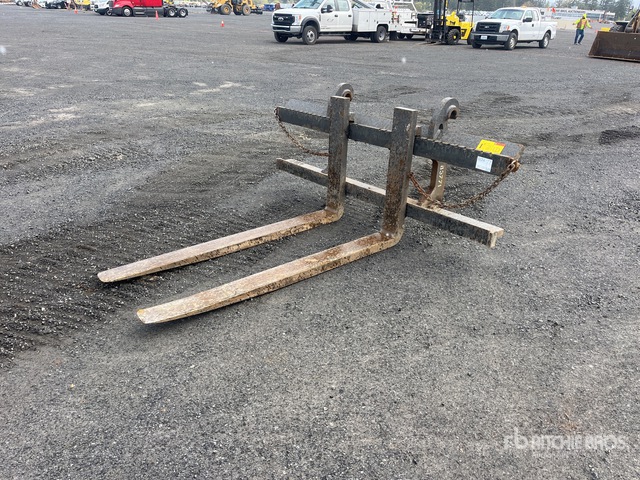 Volvo 83771 72 in Q/C Wheel Loader Forks - Fits Volvo L70H | Ritchie ...