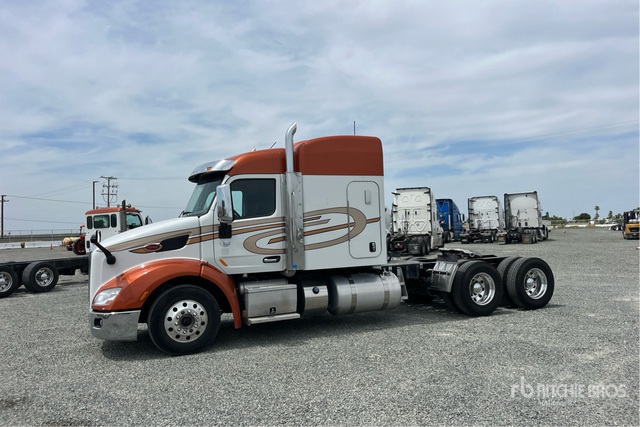 2017 Peterbilt 579 6x4 T/A Sleeper Truck Tractor | Ritchie Bros ...