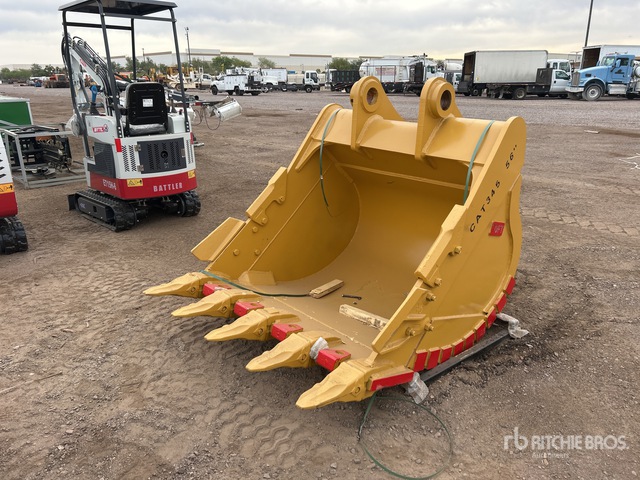 2025 TOFT CAT345 56 in Excavator Bucket - Fits Cat 345 (Unused ...