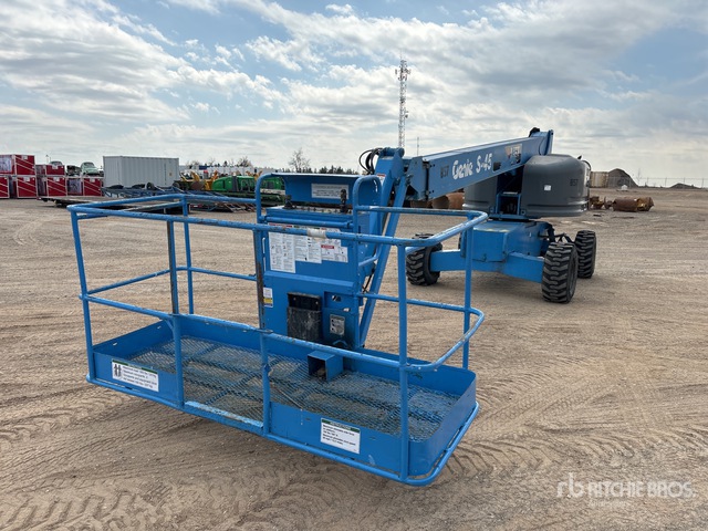 2002 Genie S-45 2WD Dual Fuel Telescopic Boom Lift | Ritchie Bros ...