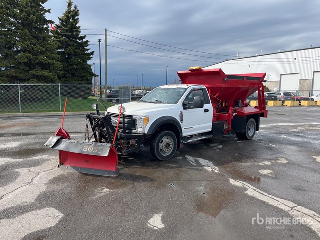 2017 Ford F-550 XL 4x4 Snow Plow Truck | Ritchie Bros. Auctioneers