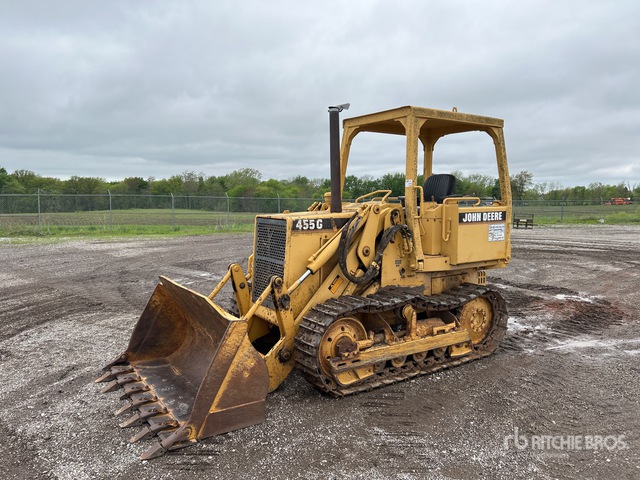 1988 John Deere 455G Crawler Loader | Ritchie Bros. Auctioneers