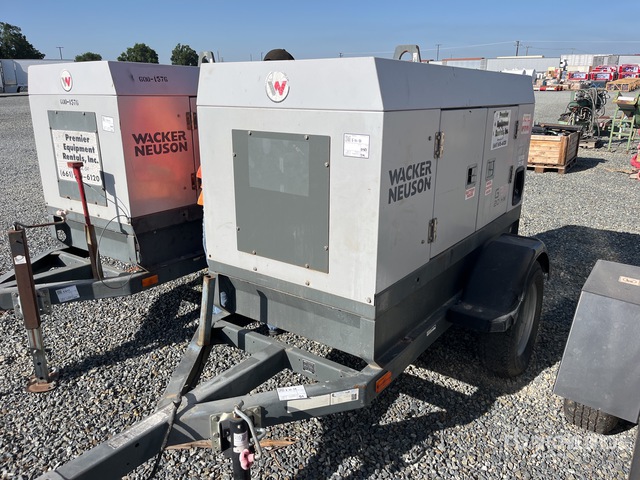 2011 Wacker Neuson G25 20 kW Mobile Generator Set | Ritchie Bros ...