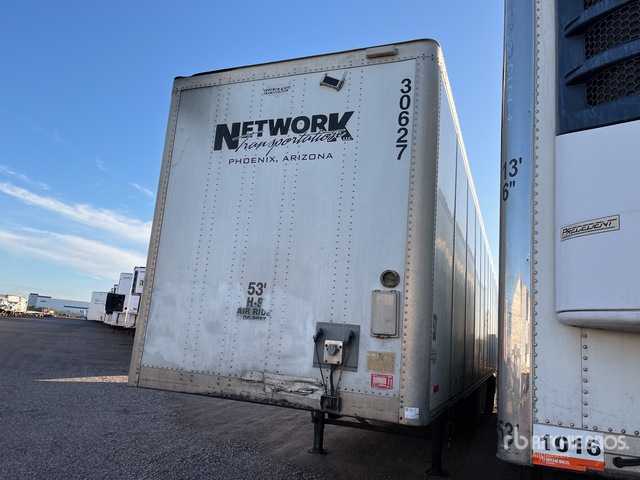 2012 Wanco/Wabash 53 ft x 102 in T/A Van Trailer | Ritchie Bros ...