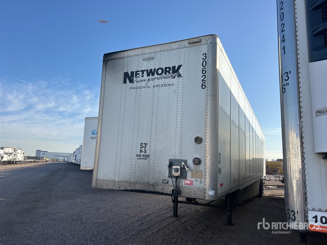 2012 Wanco/Wabash DVLSHPC 53 ft x 102 in T/A Van Trailer | Ritchie Bros ...