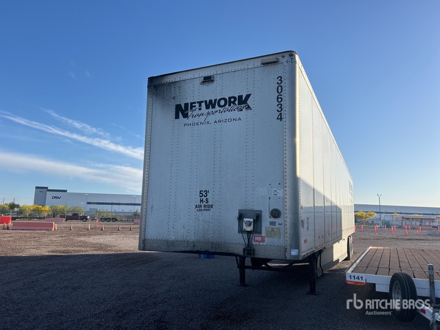 2012 Wanco/Wabash 53 ft x 102 in T/A Van Trailer | Ritchie Bros ...
