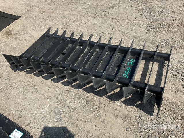 2025 Kit Containers QT-RR-70 70 in Skid Steer Root Rake (Unused ...