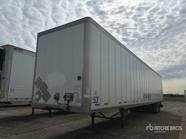 2012 Wabash 53 ft x 102 in T/A Van Trailer | Ritchie Bros. Auctioneers