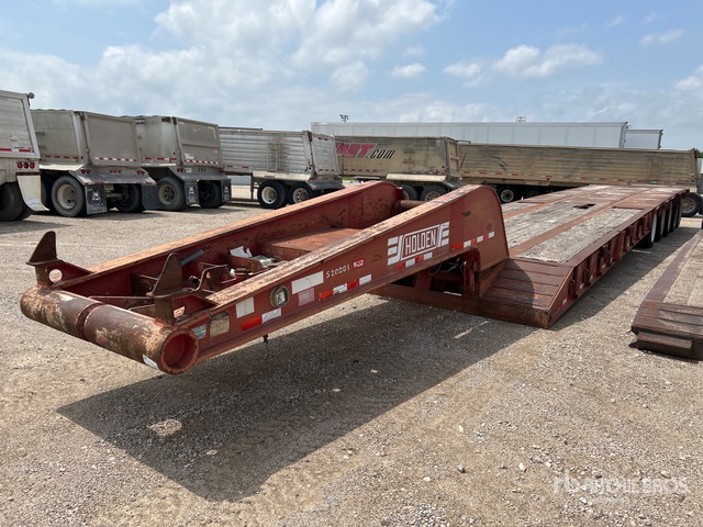 2011 Holden HMD60 5/Axle Removable Gooseneck Lowboy Trailer | Ritchie ...
