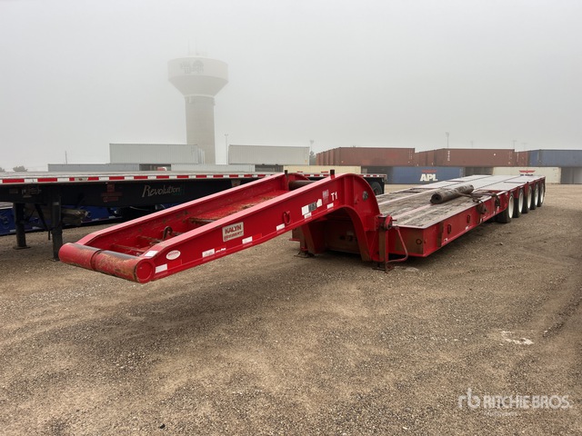 2013 Kalyn 70 ton 44 ft 5/Axle Lowboy Oilfield Trailer | Ritchie Bros ...
