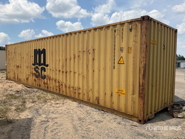 2008 40 ft High Cube Storage Container | Ritchie Bros. Auctioneers