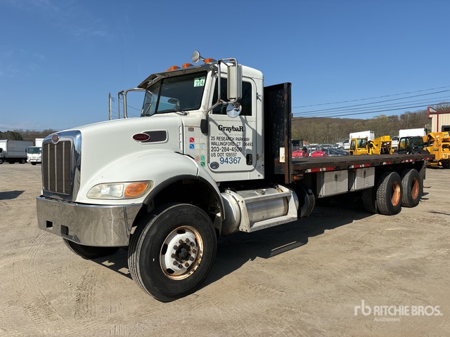 2013 Peterbilt 382 6x4 Flatbed Truck | Ritchie Bros. Auctioneers