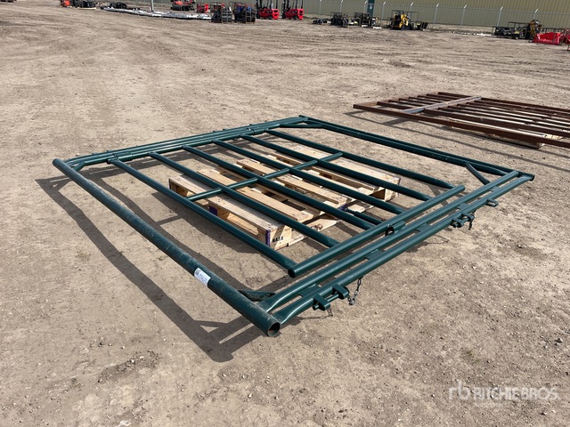 High-Hog 10 ft x 7 ft Steel Steel Livestock Gate | Ritchie Bros ...