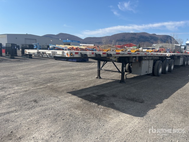 2024 Load King 28 ft Tri/A B-Train Lead Flatbed Trailer | Ritchie Bros ...