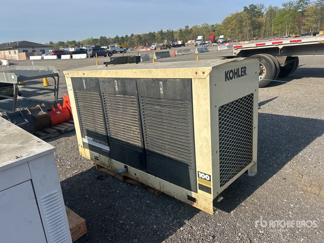 Kohler 100RZ 95 kW Skid-Mounted Stand-By Generator Set | Ritchie Bros ...