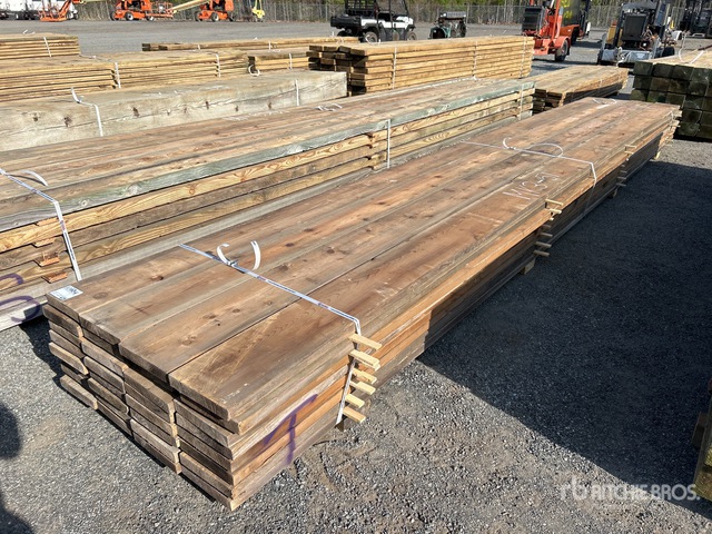 Quantity of (32) 2 in x 10 in x 20 ft Western Red Cedar Tablas de ...