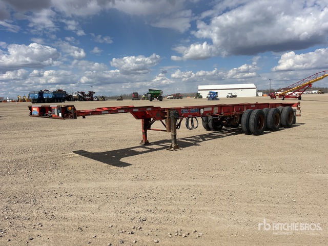 Max Atlas CCXT40533S14 40 ft Tri/A Extendable Container Trailer ...