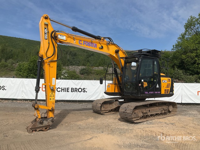 2017 JCB JS145LC 4F Tracked Excavator | Ritchie Bros. Auctioneers