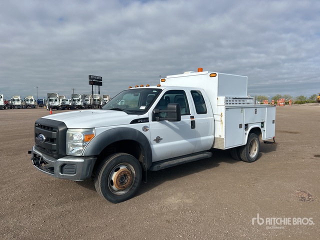 2011 Ford F-550 XL 4x4 Extended Cab Utility Truck | Ritchie Bros ...