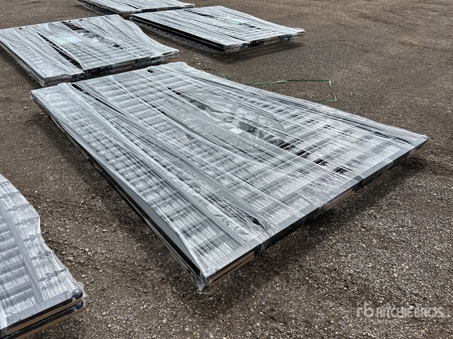 Greatbear 20 ft x 7 ft Wrought Iron Bi-Parting Driveway Gate (Unused ...