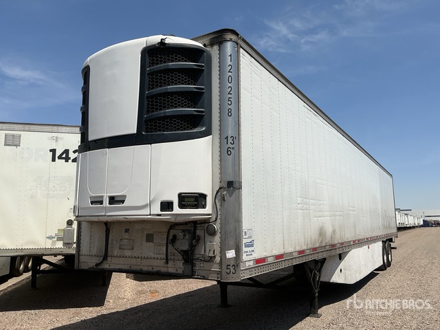 2015 CIMC VANGUARD 1RBR5305 53 ft x 102 in T/A Refrigerated Trailer ...