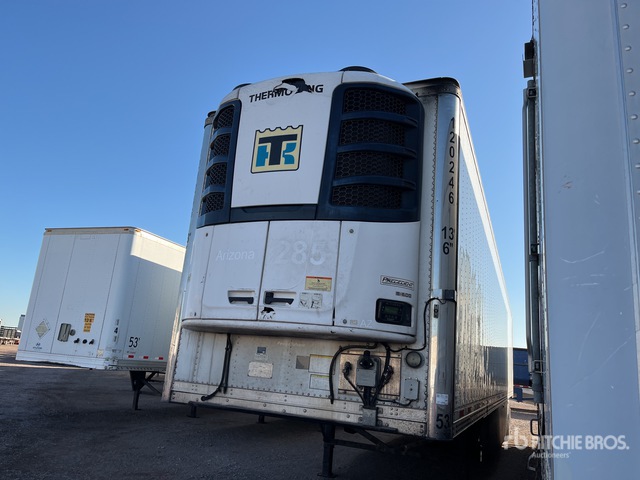 2015 CIMC VANGUARD 1RBR5305 53 ft x 102 in T/A Refrigerated Trailer ...