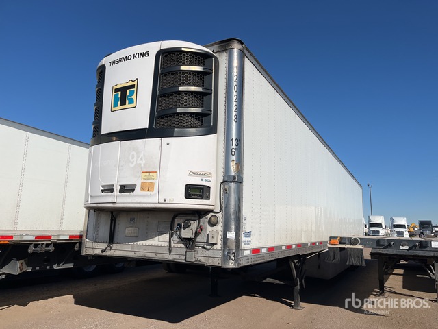 2015 CIMC VANGUARD 1RBR5305 53 ft x 102 in T/A Refrigerated Trailer ...
