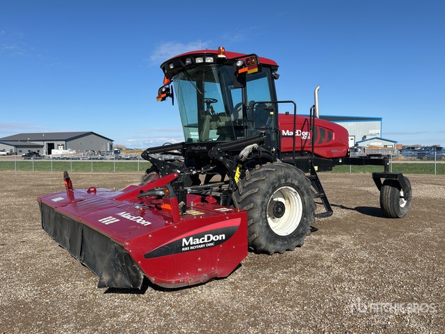 2013 MacDon M205 16 ft Mower Conditioner Windrower | Ritchie Bros ...