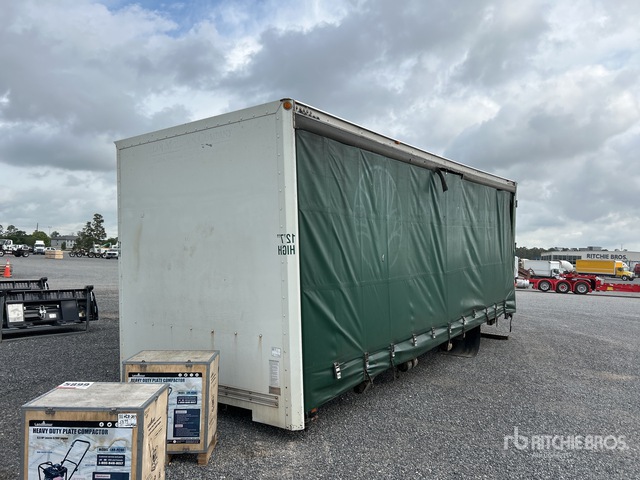 Morgan GVCD09724102 Curtain Side Van Truck Body | Ritchie Bros. Auctioneers