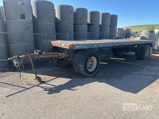 2003 Utility FF2C 24 ft T/A Turntable Pup Flatbed Trailer in Littleton ...