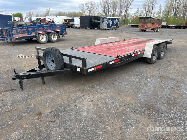 Custom Built 22 ft T/A Tilt Deck Trailer | Ritchie Bros. Auctioneers