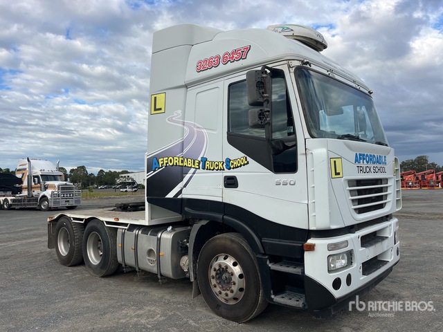 2006 Iveco Stralis 550 6x4 T/A Sleeper Truck Tractor | Ritchie Bros ...