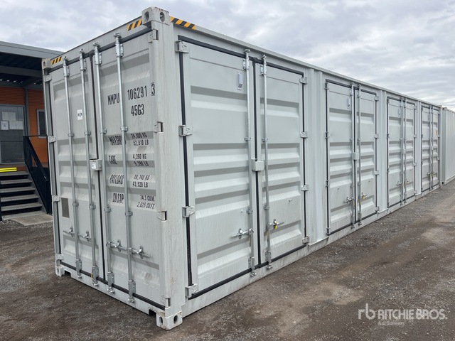 2025 40 ft High Cube Multi-Door Storage Container | Ritchie Bros ...