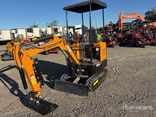 2025 VICSEC VC15-Y Mini Excavator (Unused) | Ritchie Bros. Auctioneers