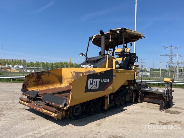2008 Cat AP655D Track Asphalt Paver | Ritchie Bros. Auctioneers