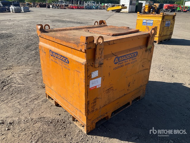 2007 TranStore Fuel Cube 950 litre 950 L Skid Mounted Steel Diesel Fuel ...
