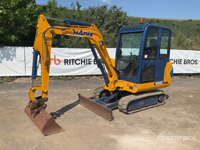 2007 Hanix H26C Mini Excavator | Ritchie Bros. Auctioneers