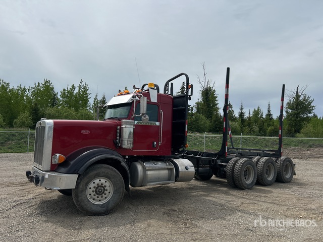 2017 Peterbilt 367 8x6 Log Truck | Ritchie Bros. Auctioneers