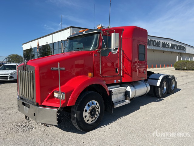 2009 Kenworth T800 6x4 T/A Sleeper Truck Tractor | Ritchie Bros ...