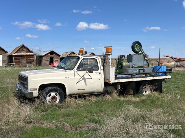 1989 Chevrolet 3500 4x2 Table Top Truck | Ritchie Bros. Auctioneers