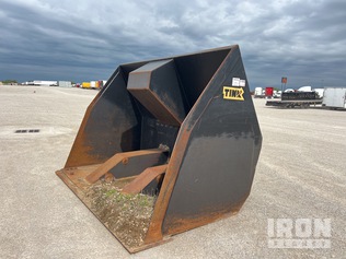 Tink RE4088 120 in 9 cyd Roll-Out Wheel Loader Bucket - Fits Komatsu ...