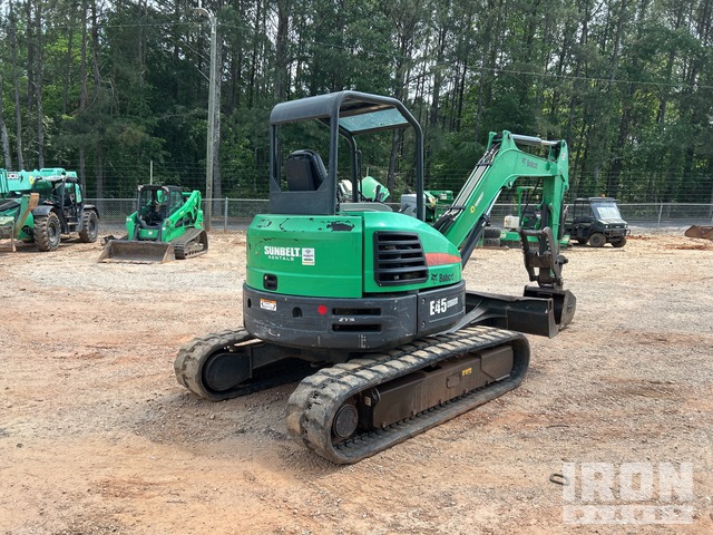 2017 Bobcat E45 Mini Excavator in Athens, Georgia, United States ...